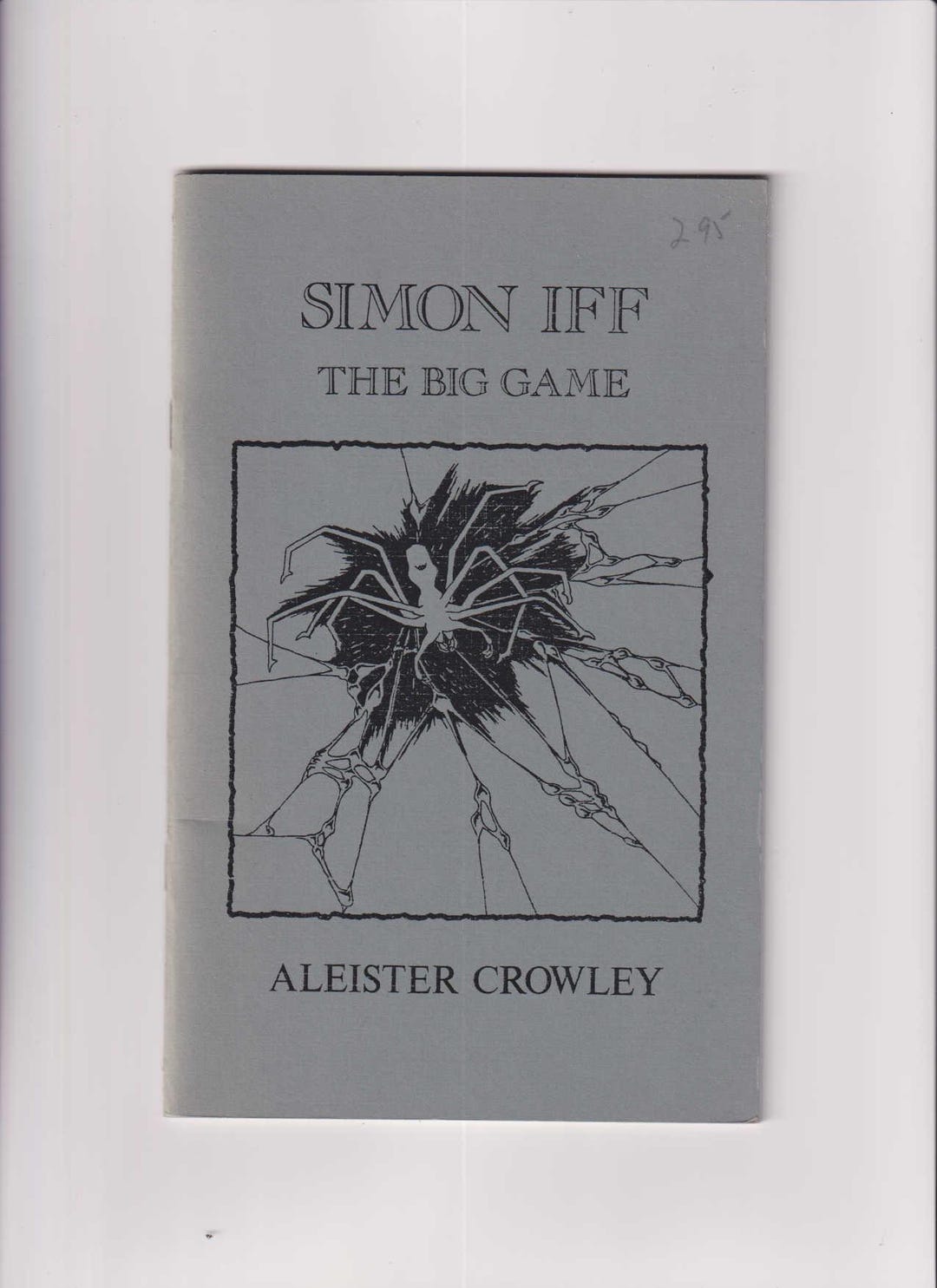 Aleister Crowley, Simon Iff, the Big Game, - Etsy