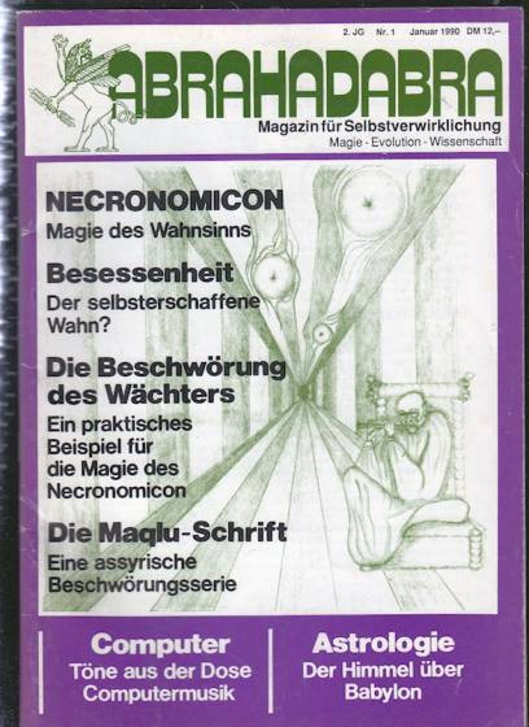 Abrahadabra (german Occult Magazine) - Etsy