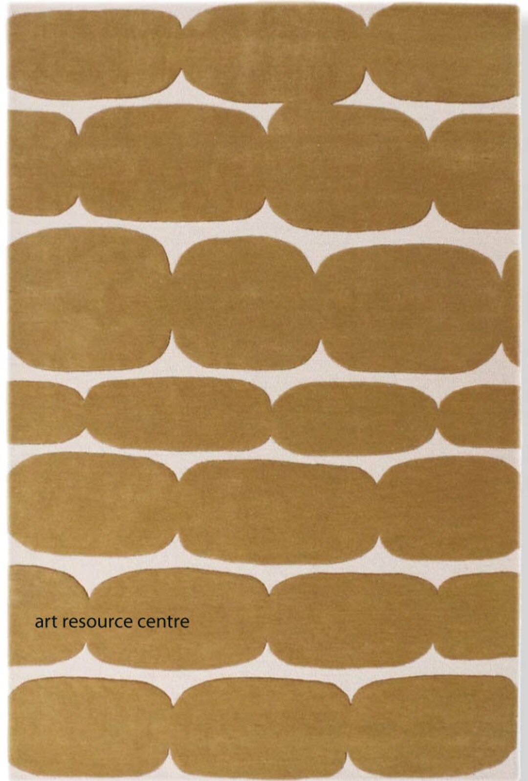 Modern Abstract 8x10 Feet Mustard Yellow Area Rug for Living Room ...