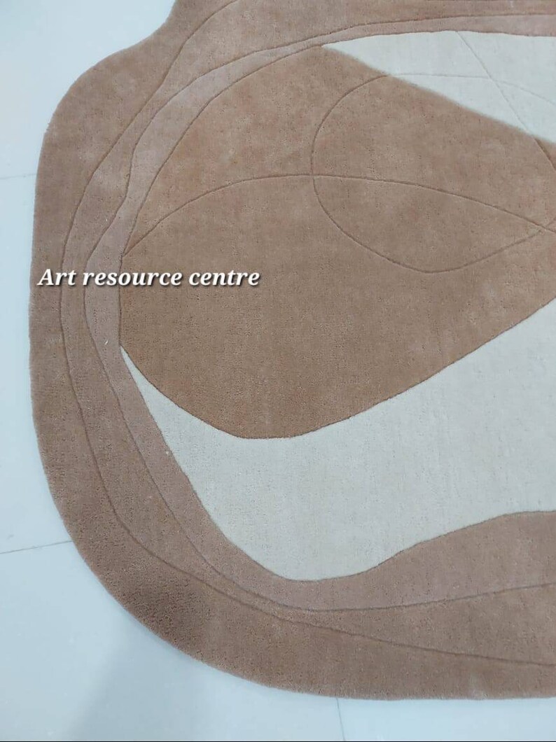 Handmade Tufted Premium Odd Shape Area Rug for Living Room - Etsy