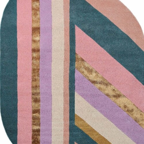 Modern Abstract Handmade Area Rug for Living Room Bedroom - Etsy
