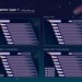 Stream Schedule Template Pixel Galaxy Theme Twitch Social Media Planner ...