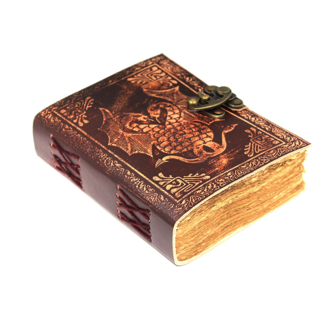 Dragon Blank Spell Book of Shadows Journal for Men Women 240 Pages With ...