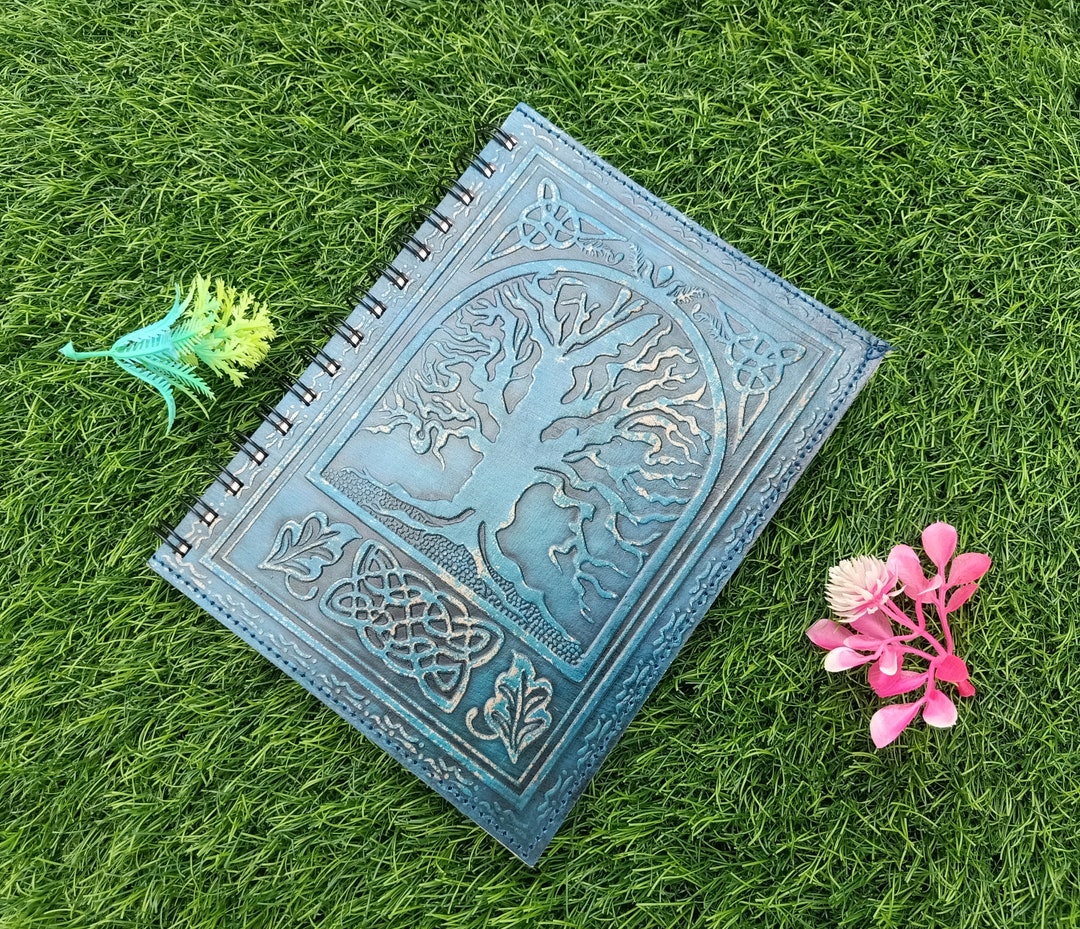 Tree Embossed Spiral Notebook Glowing Tree Spiral Notebook, Dream ...