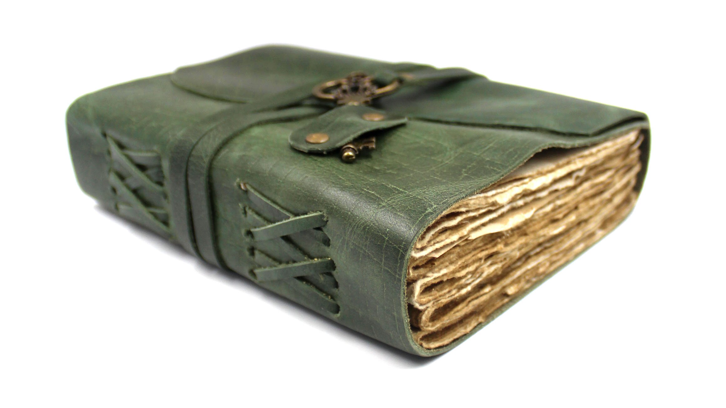 Handmade Leather Journal for Men & Women Vintage Leather Journal, Recycled Paper Journal ...