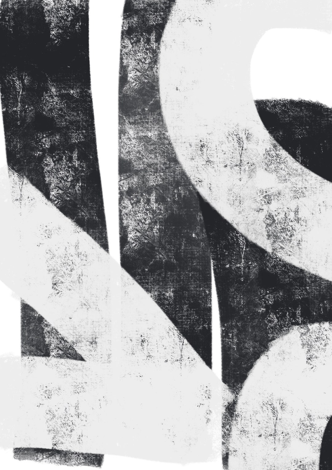 Printable Art, Black and White Art, Abstract Art, Art Print - Etsy