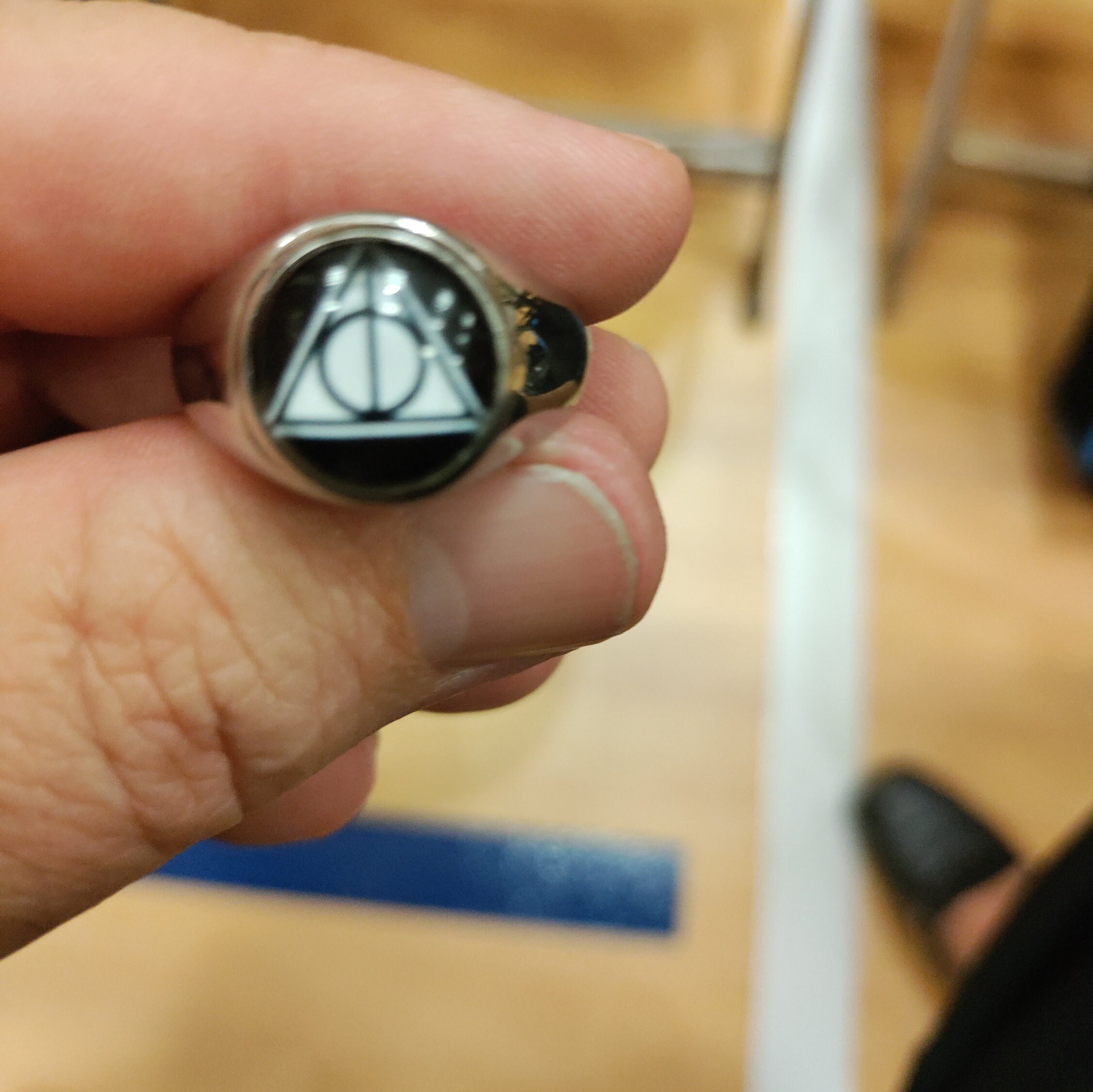 Stainless Steel Wizard Ring - Etsy