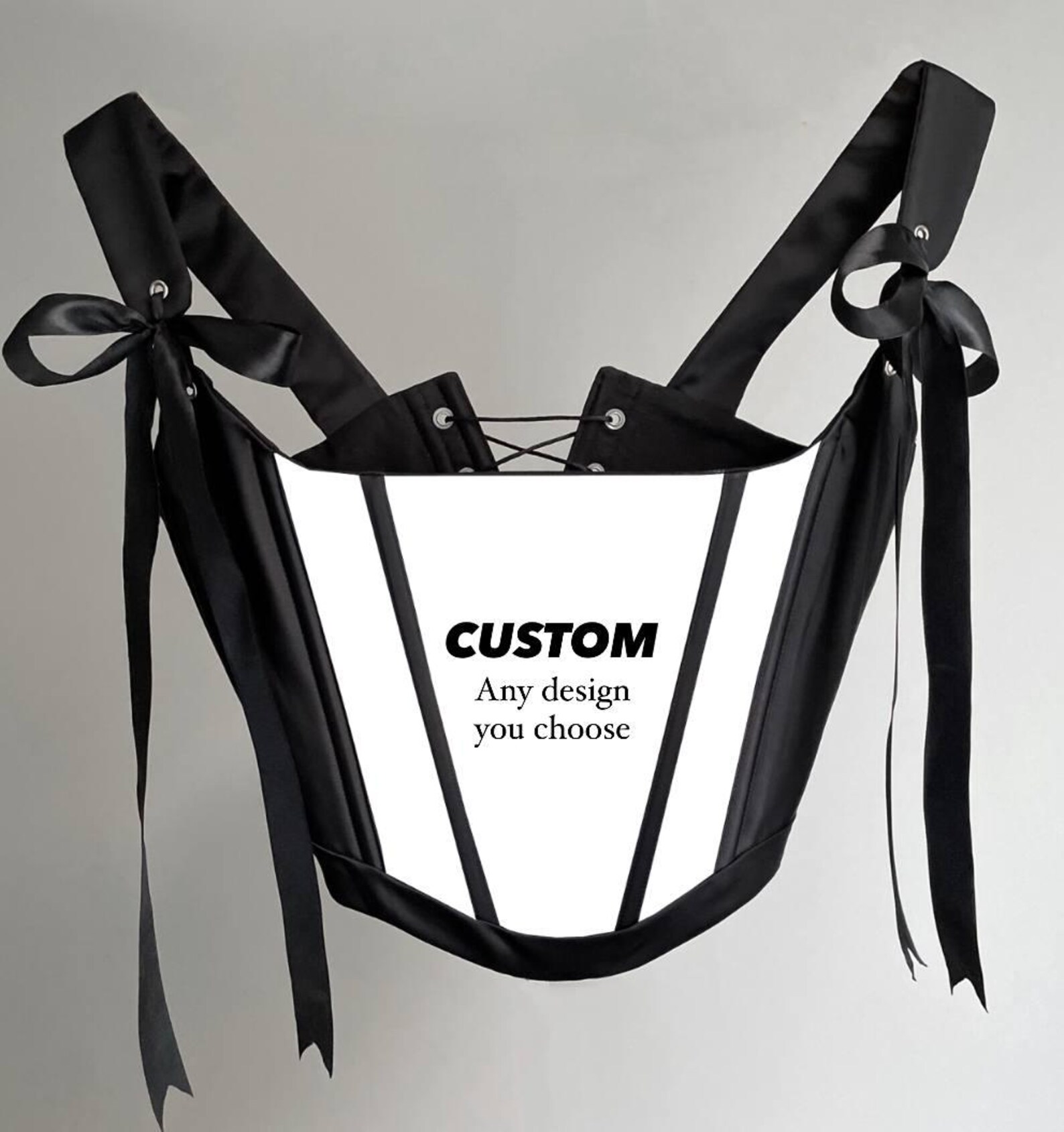 Handmade Custom Bustier With Straps, Handmade Overbust Corset for Women ...
