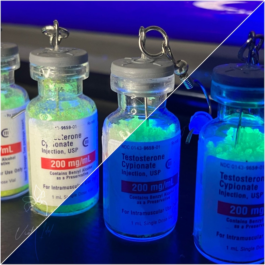 Testosterone Vial Jewelry Set - Etsy