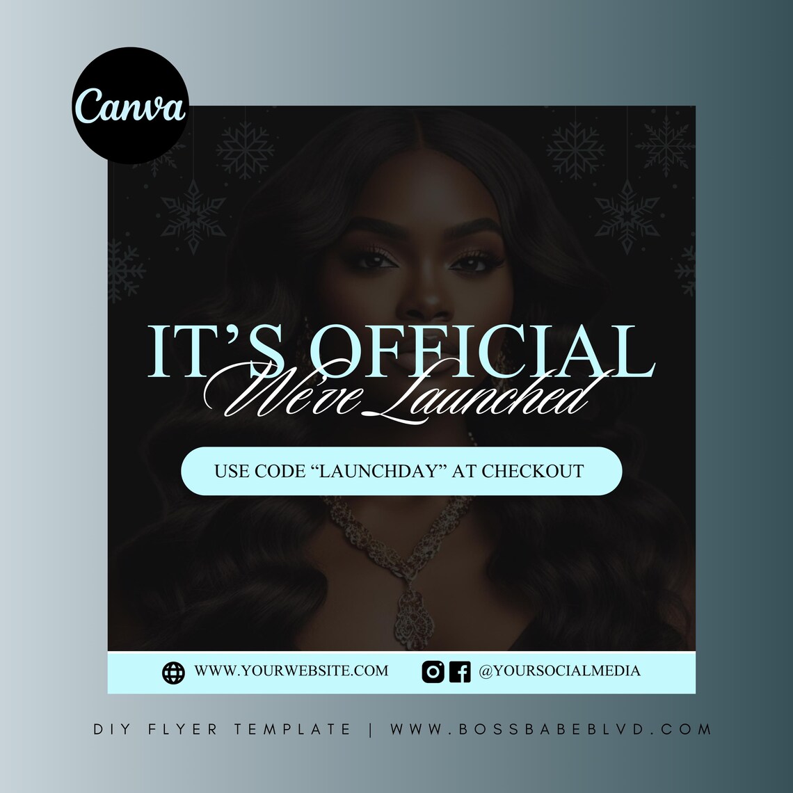 Launching Soon Flyer, Launch Day Flyer, Website Launch Flyer, Grand ...