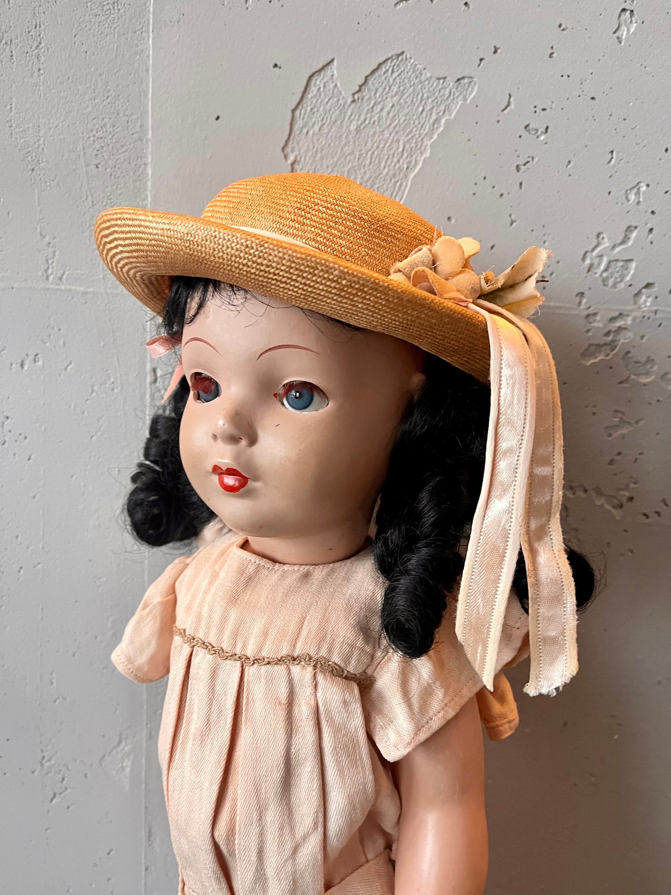 Antique Italian Doll Ca. 1950 - Etsy
