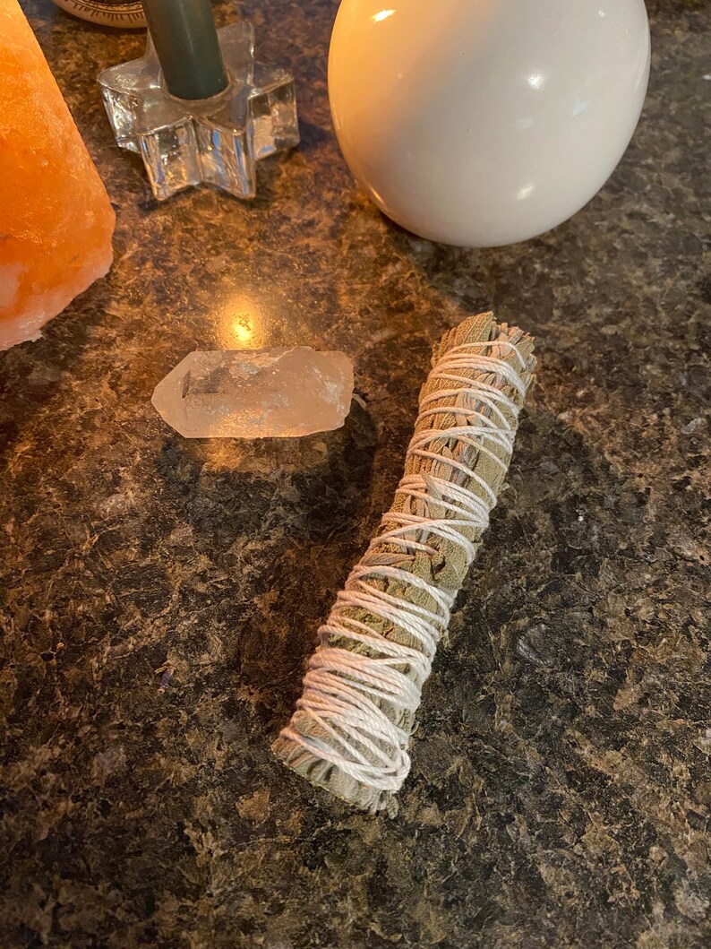 Organic Smudge Stick | Sage - Etsy