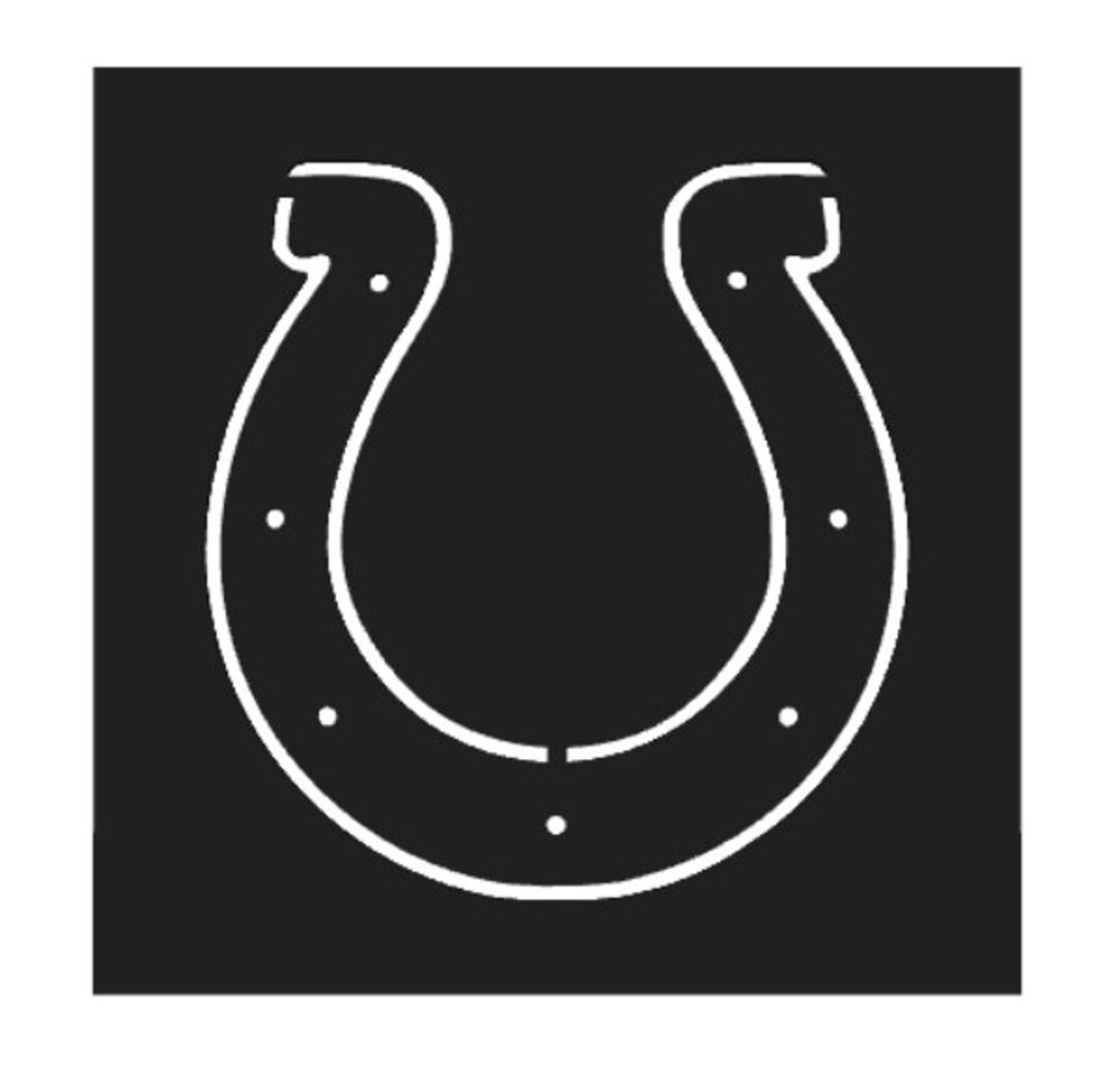 Colts Logo Stencil - Etsy