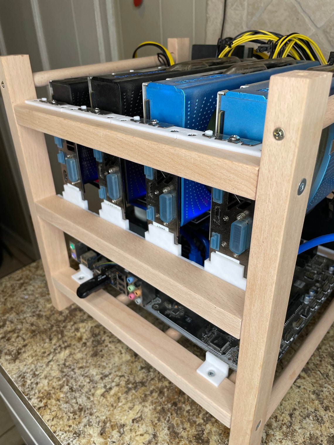 Ethereum Crypto Mining Rig GPU Bracket Hangers for Graphics | Etsy