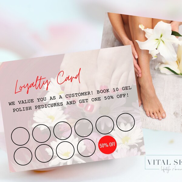 Customer Appreciation Punch Card - Etsy