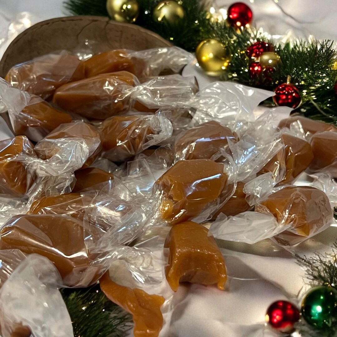 Old Fashion Artisan Soft Caramel, Handmade Creamy Caramel Candy, Custom ...