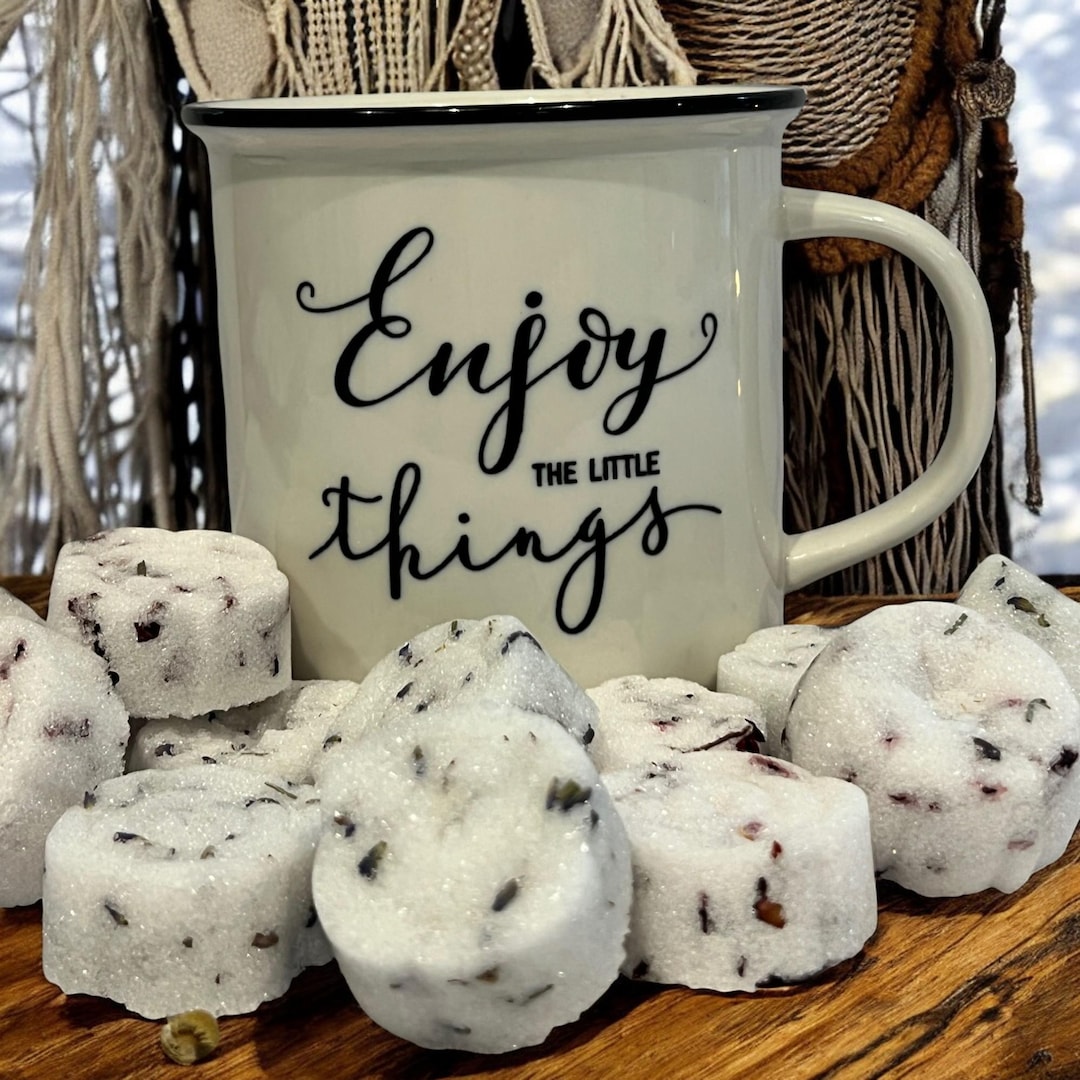 Herb Infused Gourmet Flower Sugar Cubes, Herb Tea Sugar Cubes, Fancy ...