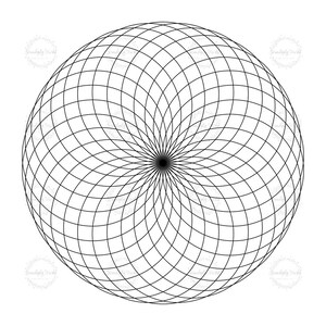 Printable Crystal Grid Coloring Page Adult Coloring Sheet - Etsy