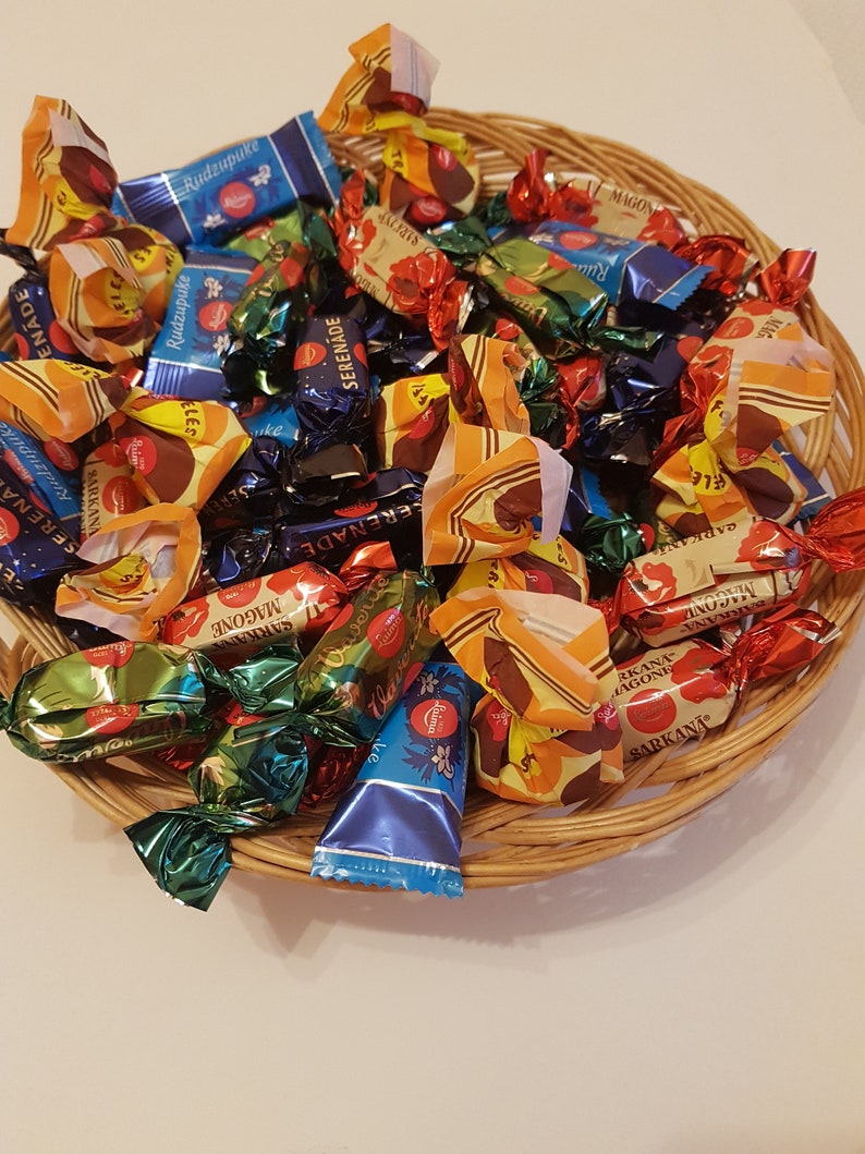 Latvian Milk Chocolate Candy Box: Exotic European Sweets Gift - Etsy