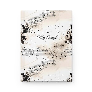Songwriter's Journal Matte - Etsy
