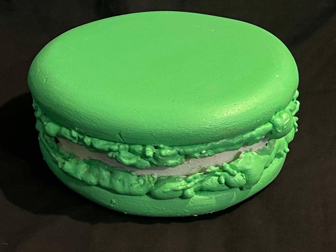 9 Inch Green Giant Macaron Cookie Food Prop - Etsy