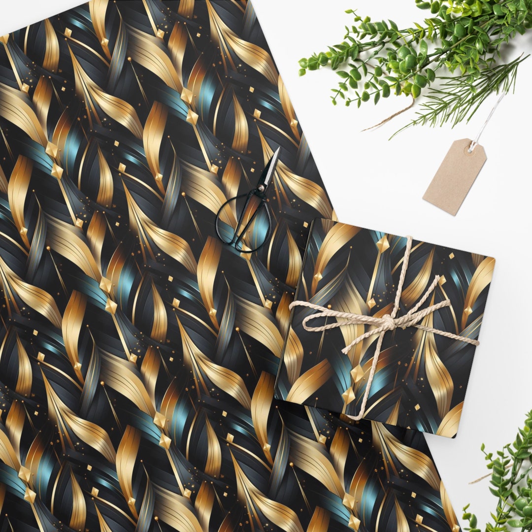 Retro 1920s Pattern 2 Wrapping Paper - Etsy