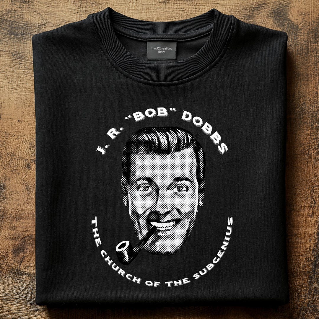 J.R. "bob" Dobbs - COTSG Unisex Heavy Cotton Tee - Etsy