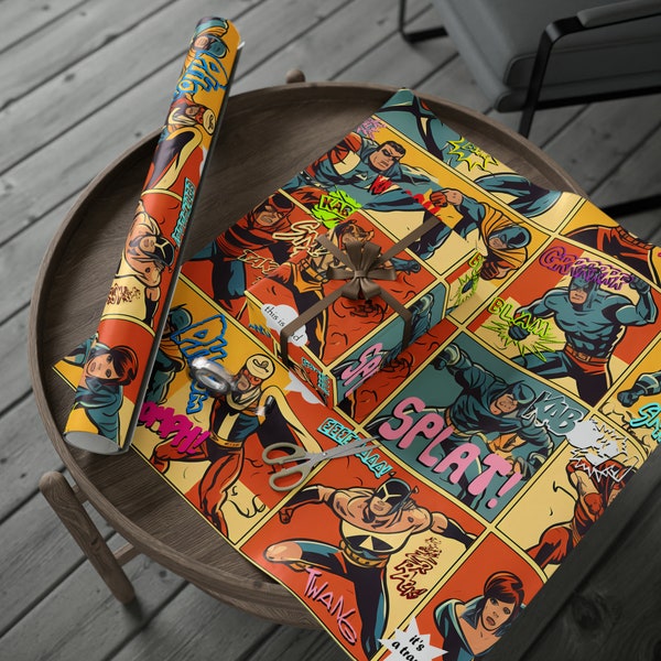Comic Book Pattern - Etsy