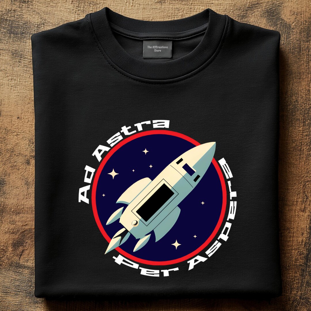 Ad Astra per Aspera Rocket - Men's Classic Tee - Etsy