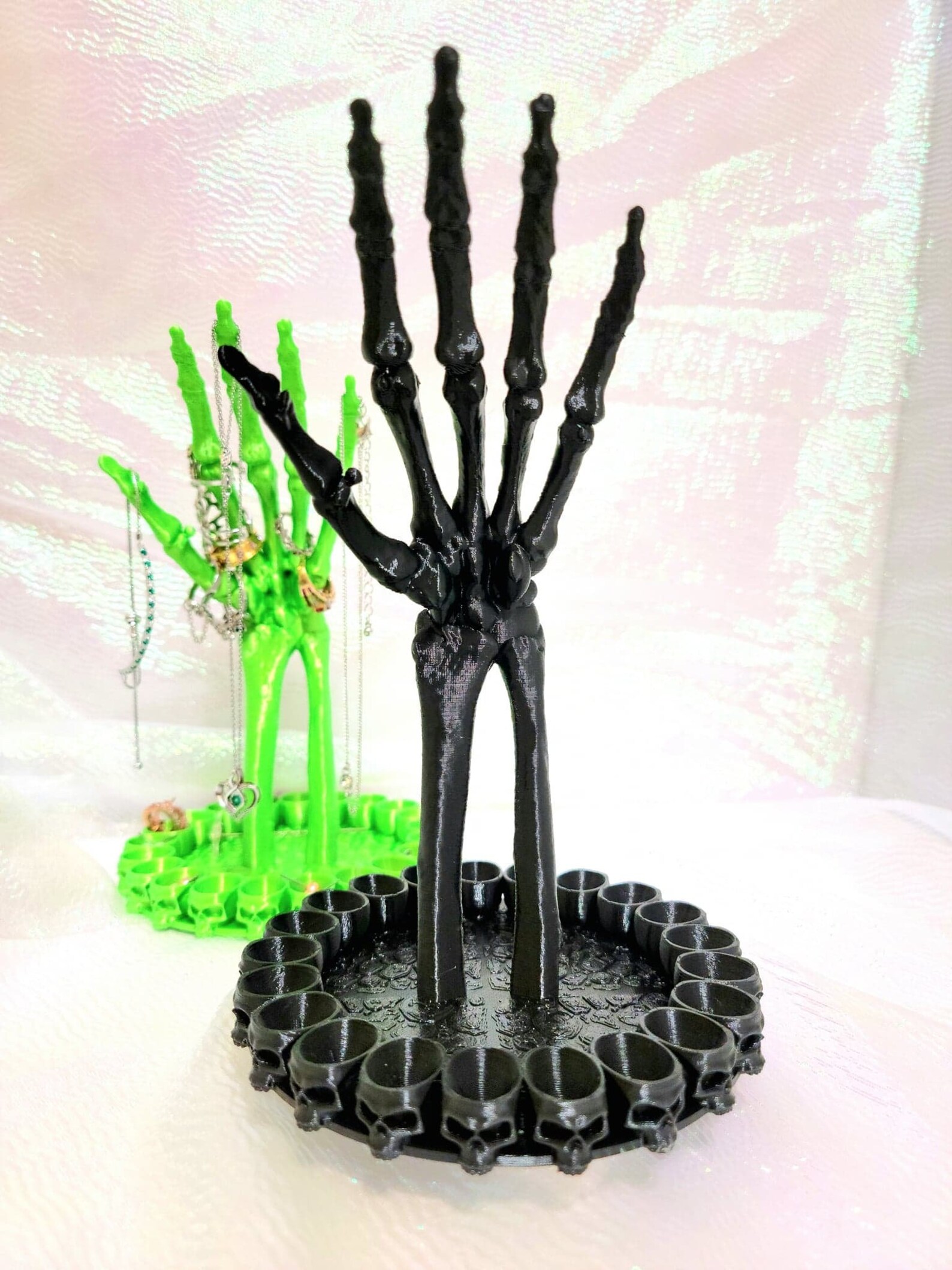 Skeleton Arm Jewelry Holder Skeleton Hand Ring Holder Decor - Etsy