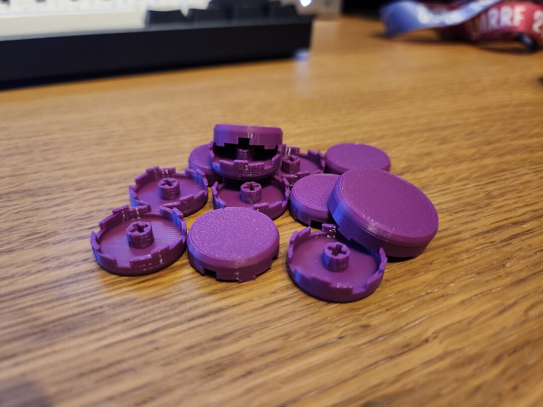 Low Profile Round 3D Printed Button Caps for Mx/choc V2 - Etsy