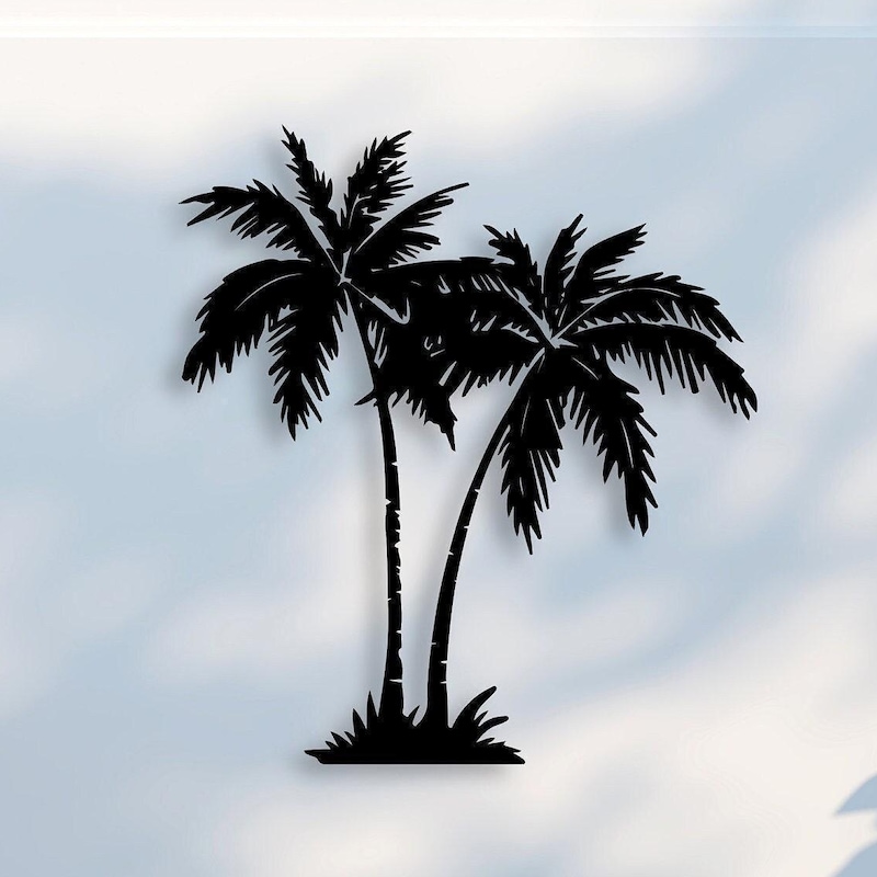 Wallency Art Deco Palm - Etsy UK