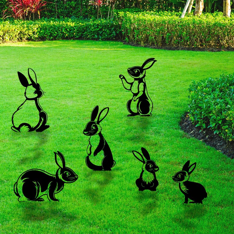Metal Rabbit - Etsy