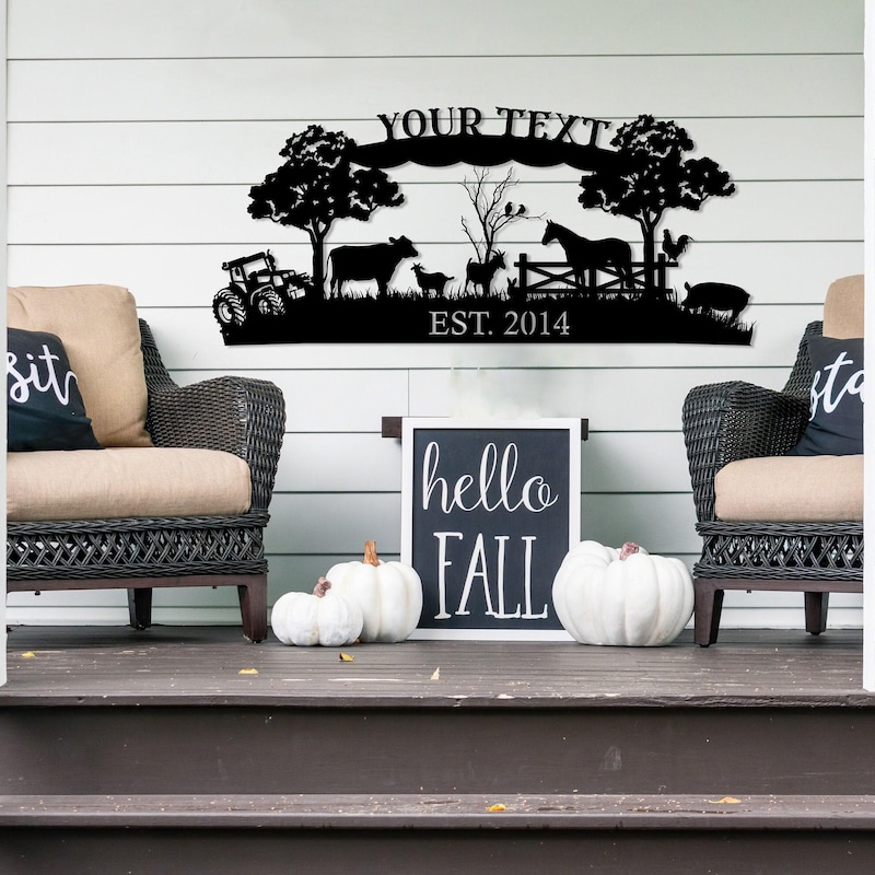 Build Custom Farm Sign - Etsy