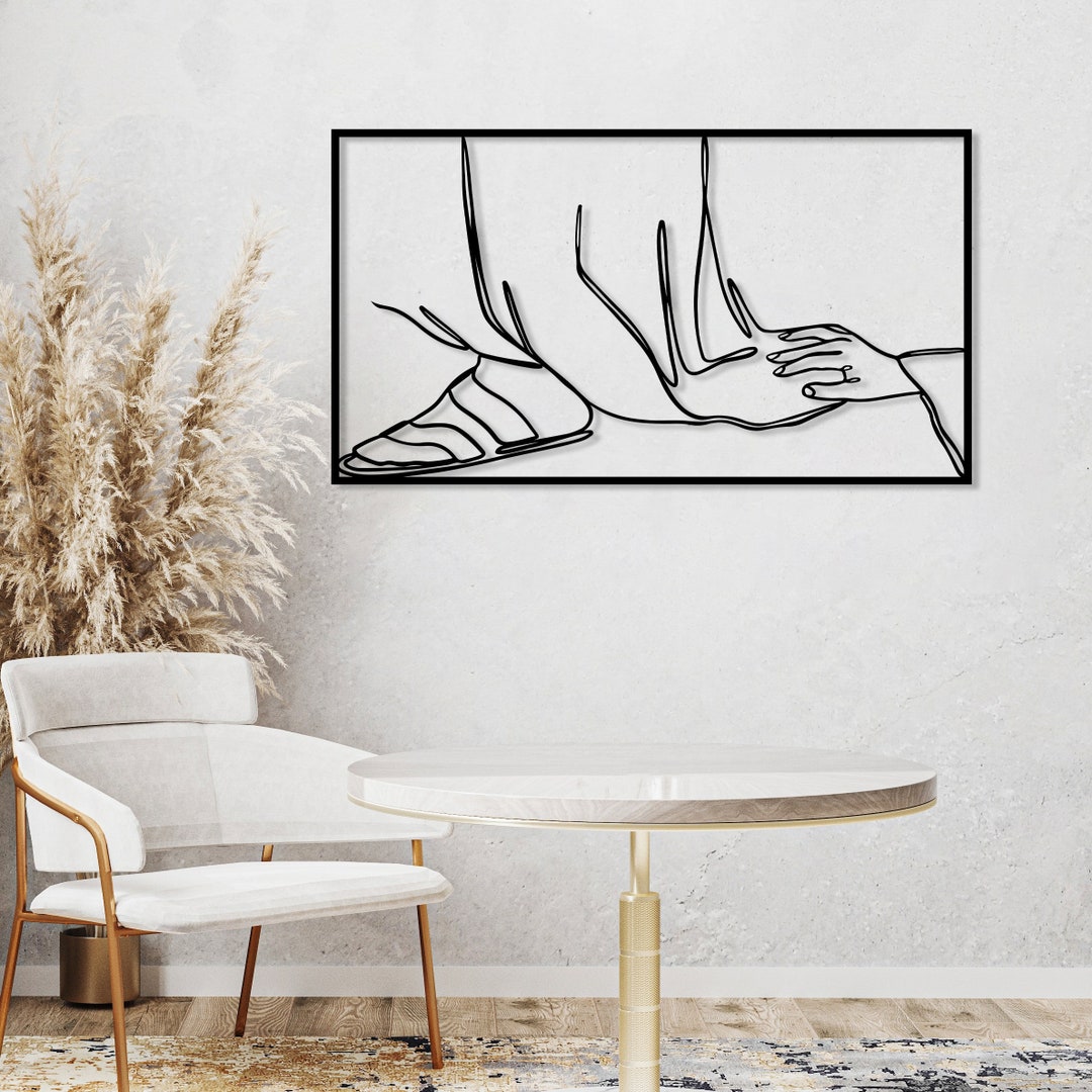 Jesus Metal Wall Art, Christian Home Decor, Jesus Metal Sign, Christian ...