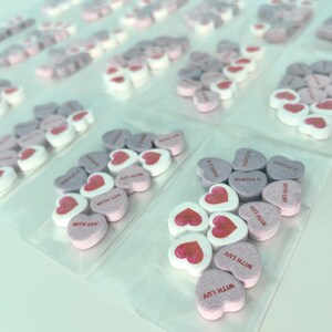 BTS Valentine's Day Heart Candies Conversation Hearts Valentine's Day ...