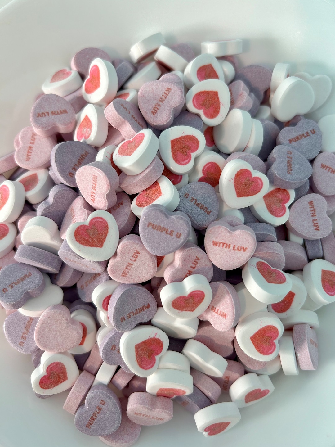 BTS Valentine's Day Heart Candies Conversation Hearts Valentine's Day ...