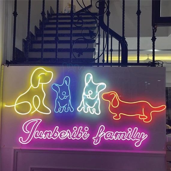 Custom Neon Sign Neon Logo Sign Custom Led Neon Sign Neon | Etsy