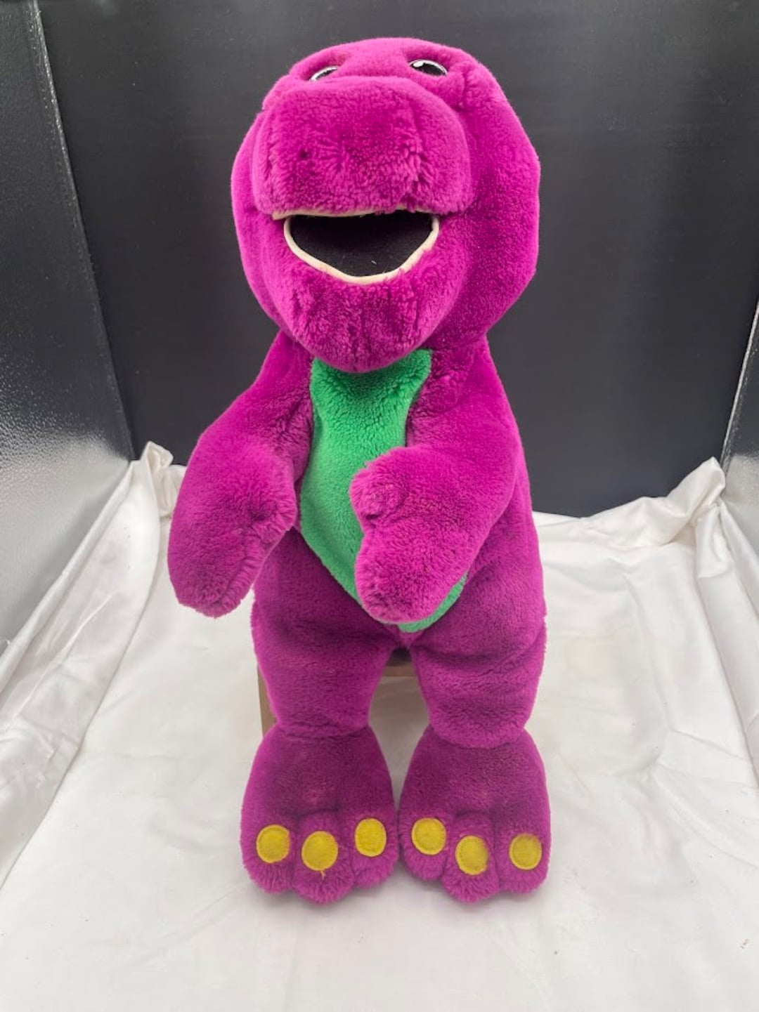 Vintage Barney Actimates Talking Singing Plush Toy Interactive ...