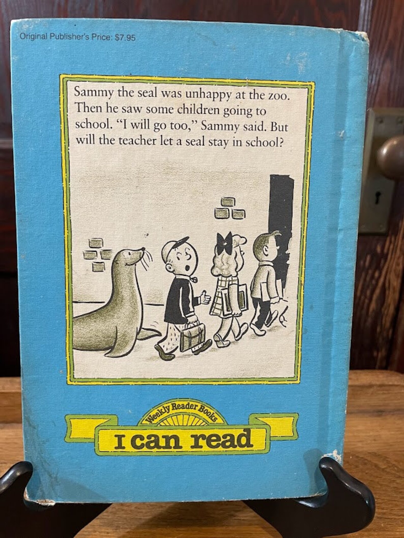 Sammy the Seal by Syd Hoff Weekly Reader Ed. 1959 - Etsy