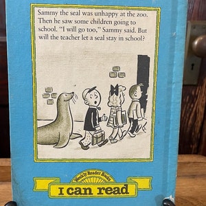 Sammy the Seal by Syd Hoff Weekly Reader Ed. 1959 - Etsy