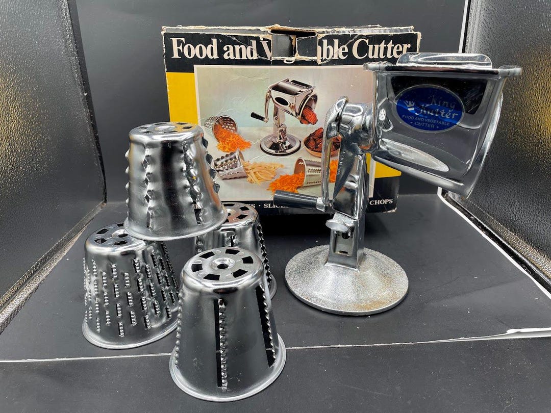 Vintage King Kutter Food and Vegetable Cutter Manual Food Processor 5 ...