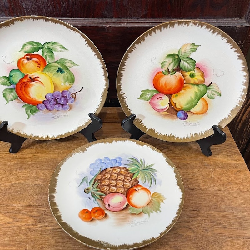 Fruit Design Plate - Etsy