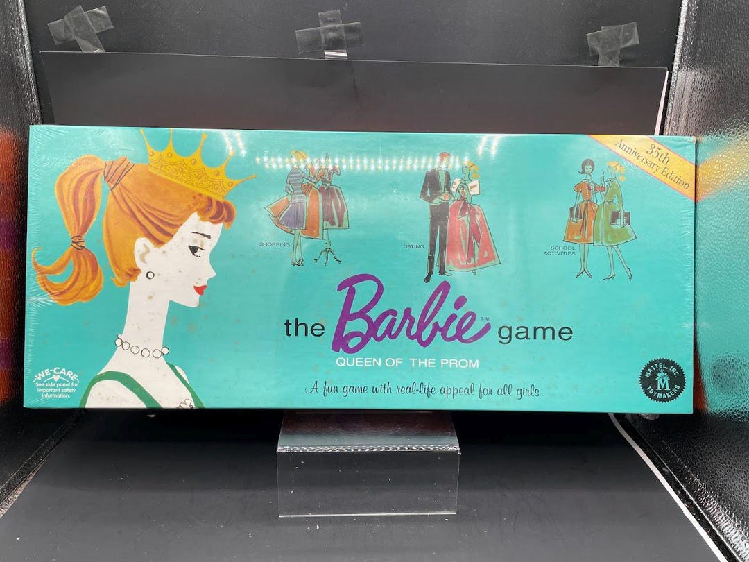 1994 Barbie Queen of the Prom 1961 Replica Game 35th Anniversary ...