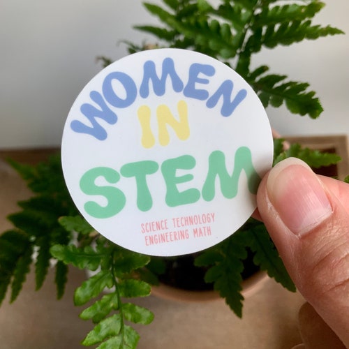Women in Stem Sticker Women in Science Female Scientist - Etsy