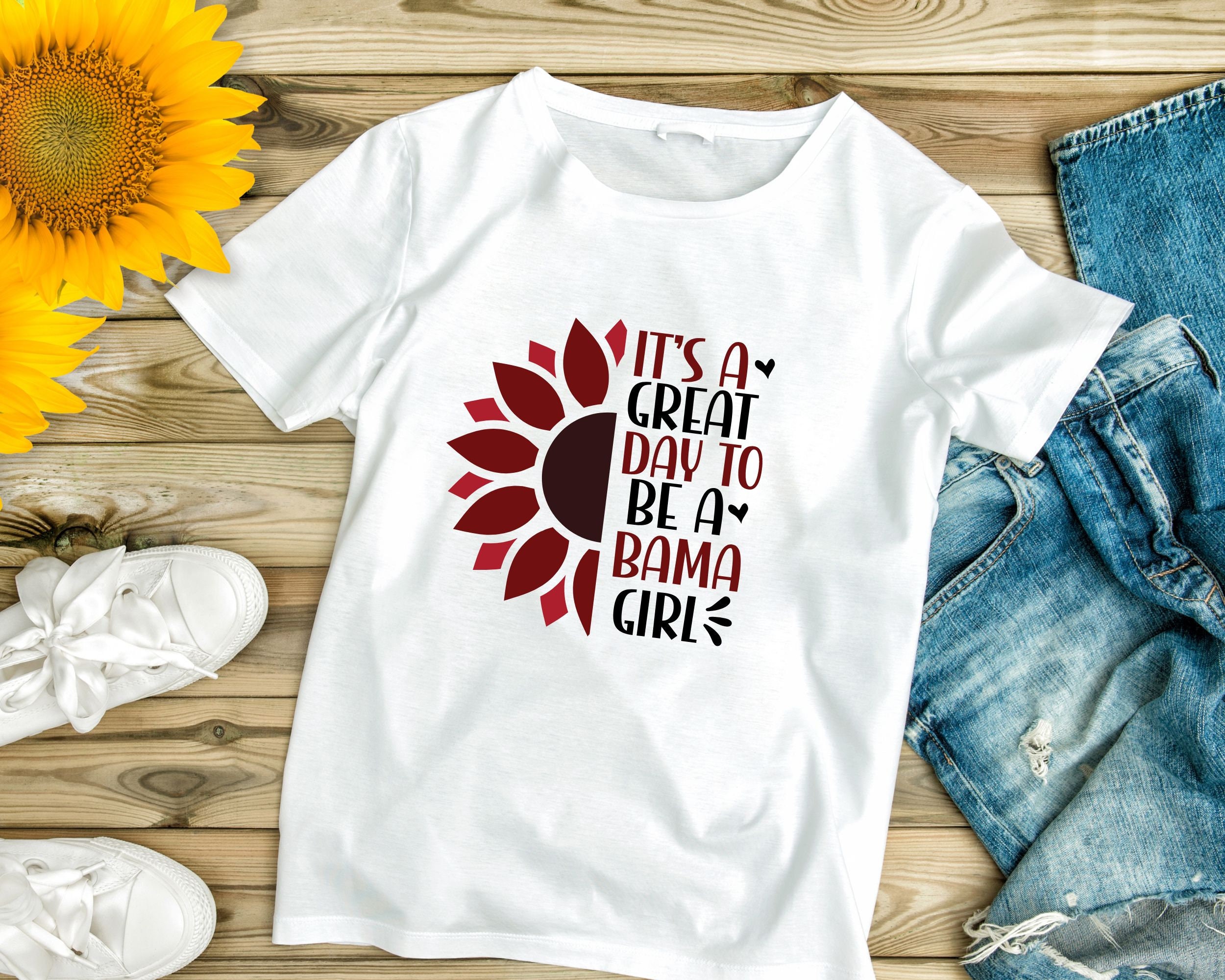 Its A Great Day to Be A Bama Girl Svg: Alabama Svg, Alabama Png, Roll ...