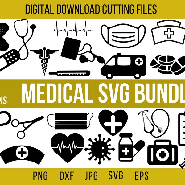 Medical Svg - Etsy