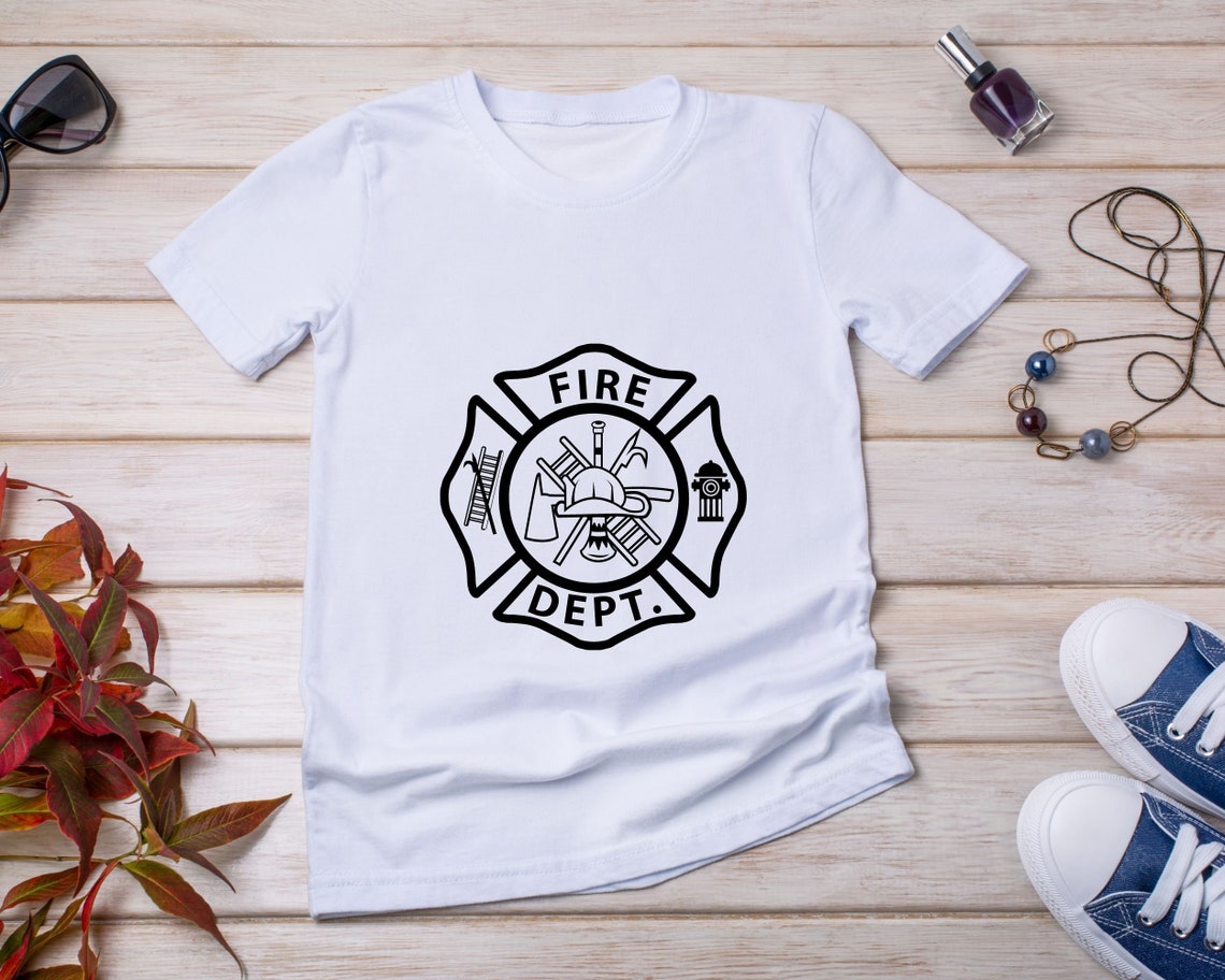 25 Firefighter Svg Bundle, Fire Department Svg, Firefighter Png, Fire ...