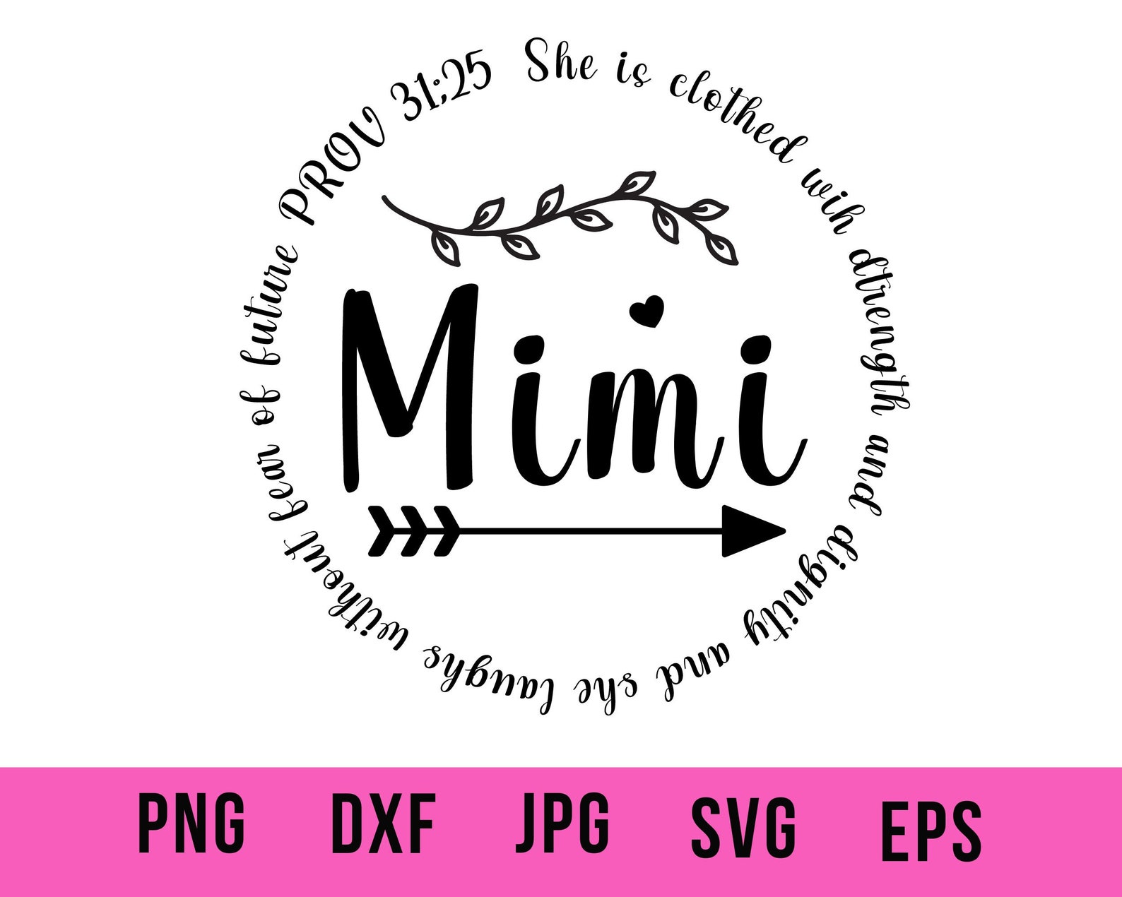Mimi SVG Bundle: 15 Designs for Grandma (digital Files) - Etsy