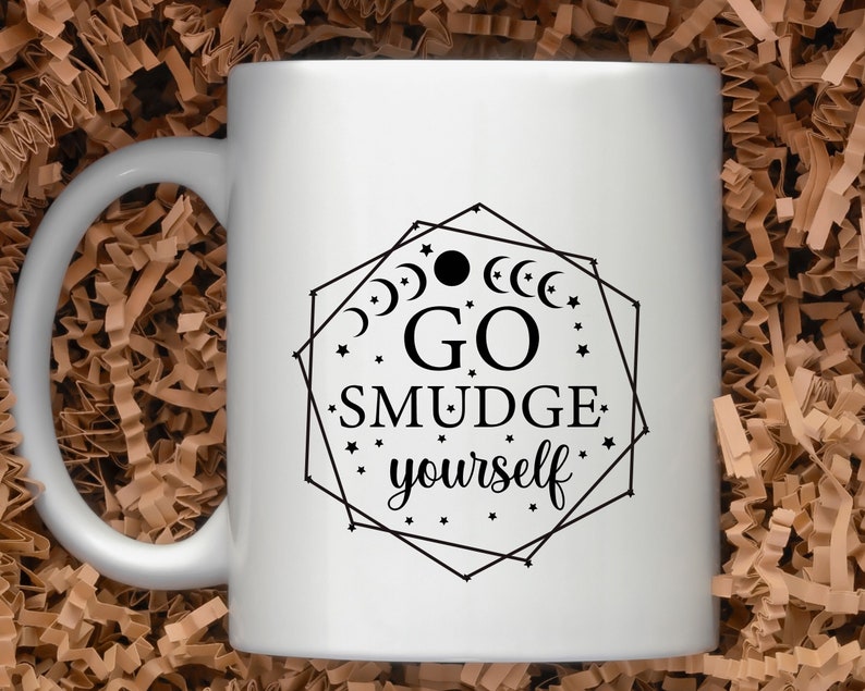Go Smudge Yourself Svg, Go Smudge Yourself, Witchy Svg, Halloween Bingo ...